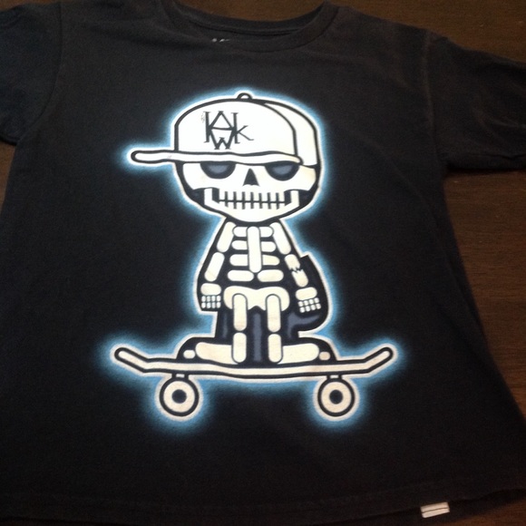 Tony Hawk | Shirts & Tops | Super Rad Tony Hawk Skeleton Skating Shirt ...
